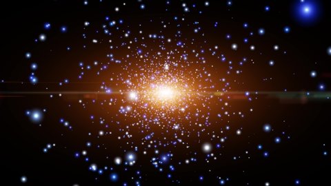 abstract space star background loop Stock Footage Video (100% Royalty ...