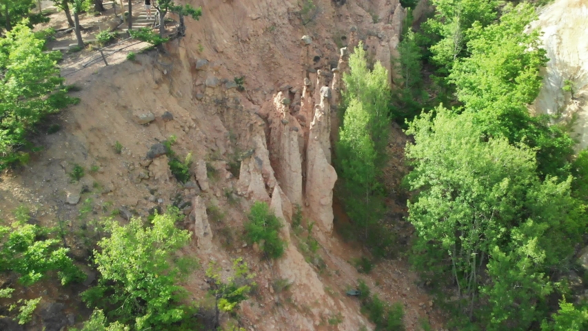 natural wonder rock formation - devil's Stock Footage Video (100% ...