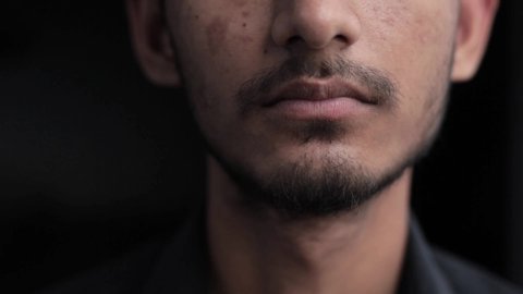 341 Scratch his beard Stock Video Footage - 4K and HD Video Clips ...