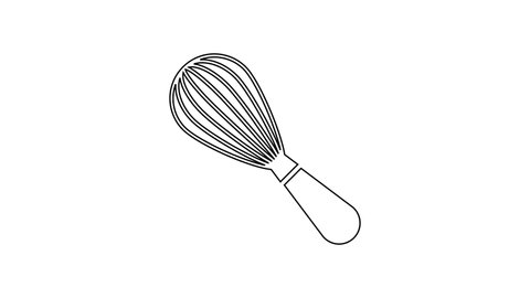 Wisk Outline Simple Vector Icon Icon Stock Vector (Royalty Free ...