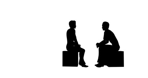 Job interview silhouette Stock Video Footage - 4K and HD Video Clips ...
