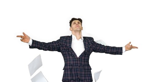 Throwing files Stock Video Footage - 4K and HD Video Clips | Shutterstock