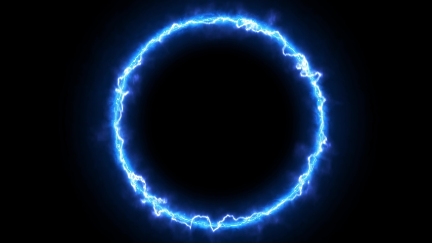 magical particles ring abstract background animation Stock Footage ...