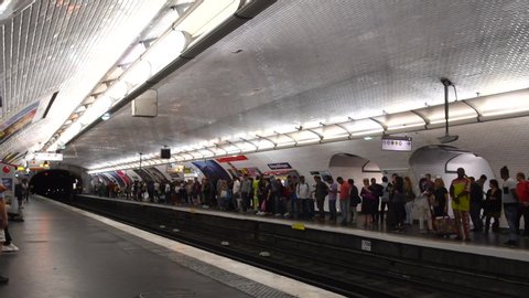 4 Pasteur Metro Paris Stock Video Footage - 4K and HD Video Clips ...