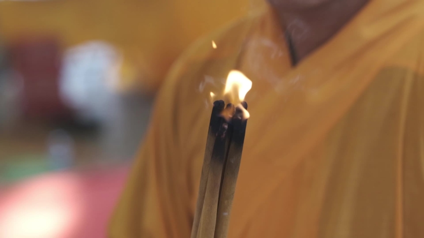 Incense burning at a temple in Hanoi, Vietnam image - Free stock photo ...