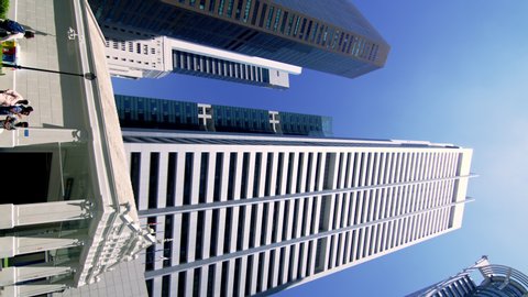 aerial drone footage vfx concept building Stock Footage Video (100% ...