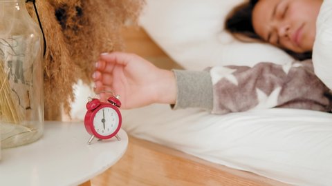 Annoying Alarm Ring Distraction Irritation Anger Stock Footage Video ...