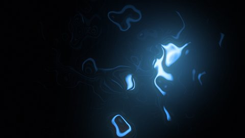 Abstract Background Blue Lava Magma Animation Stock Footage Video (100% ...