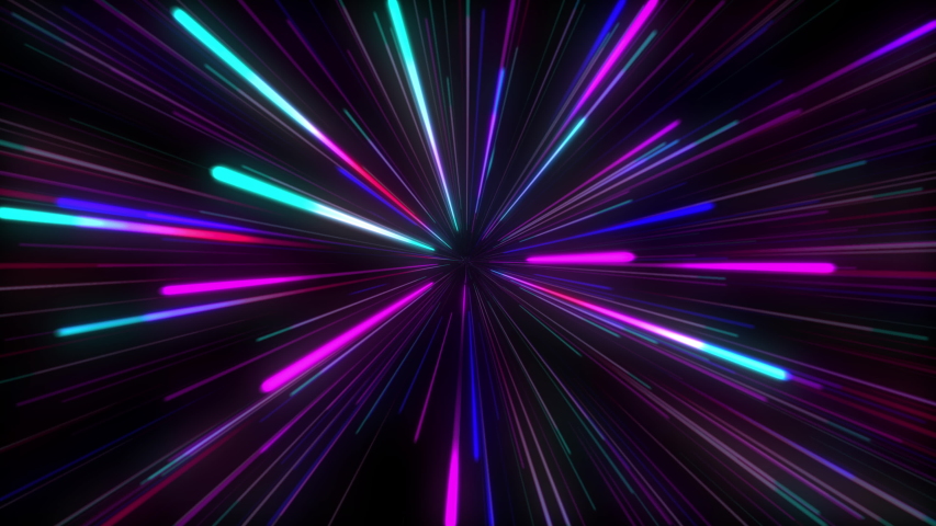 Abstract Creative Glowing and Blinking Stock Footage Video (100% ...