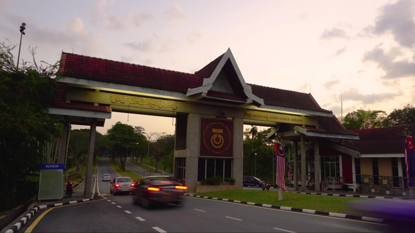 Skudai,johor-august 22 2019:time Lapse of Stock Footage Video (100% ...