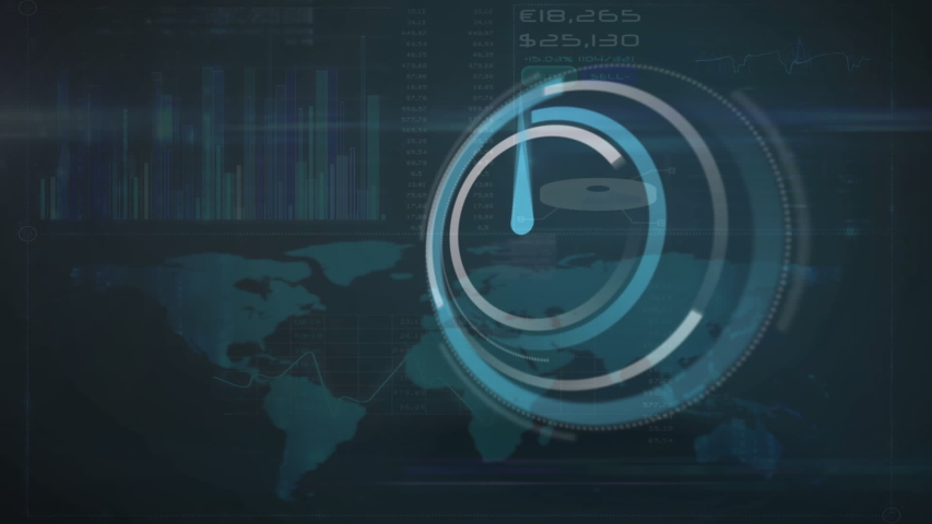 Animation of Data Processing with Stock Footage Video (100% Royalty ...