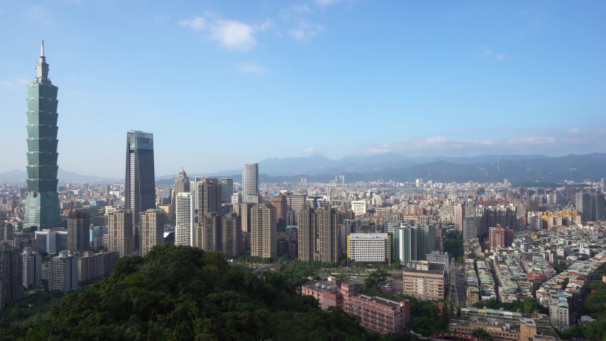 Daytime Skyline of Taipei, Taiwan image - Free stock photo - Public ...