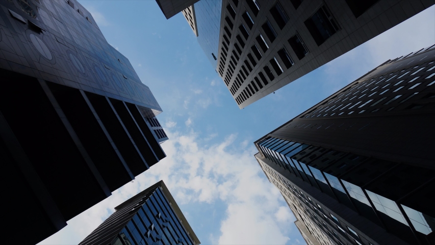 time lapse modern building architecture Stock Footage Video (100% ...