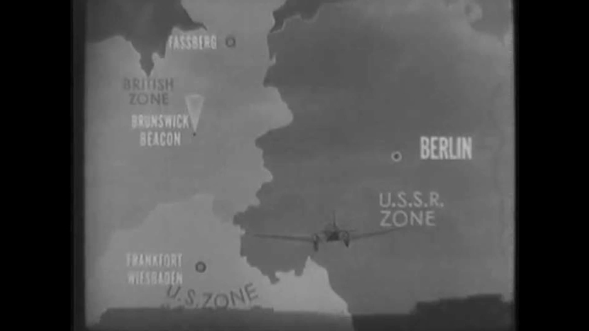 circa 1940s - map shows berlin's Stock Footage Video (100% Royalty-free ...