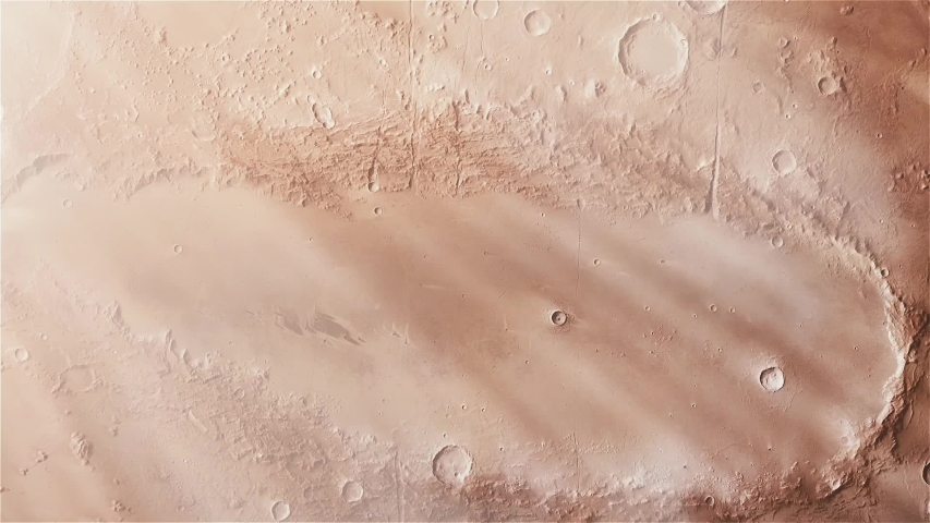 weird martian crater called orcus patera Stock Footage Video (100% ...