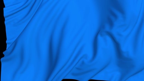 Blue Textile Cloth Disappearing Wedding Unveil Stock Footage Video (100 ...