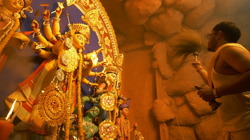 Durga Puja Stock Video Footage - 4K and HD Video Clips | Shutterstock