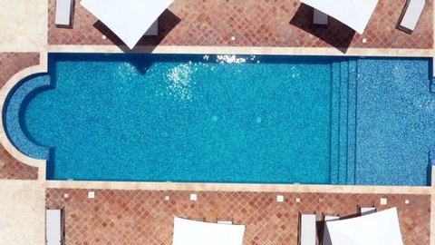 Swimming Pools Top View Set Isolated Stock Vector (Royalty Free ...