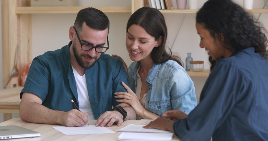 Realtor Paperwork Stock Video Footage - 4K and HD Video Clips ...