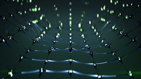 Futuristic Network Structure Science Fiction Modern Stock Footage Video (100% Royalty-free ...