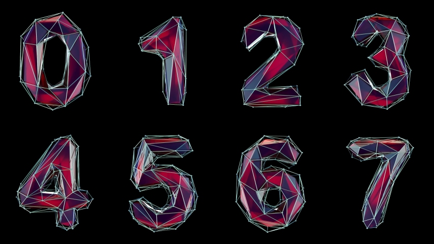 Poly alphabet Stock Video Footage - 4K and HD Video Clips | Shutterstock