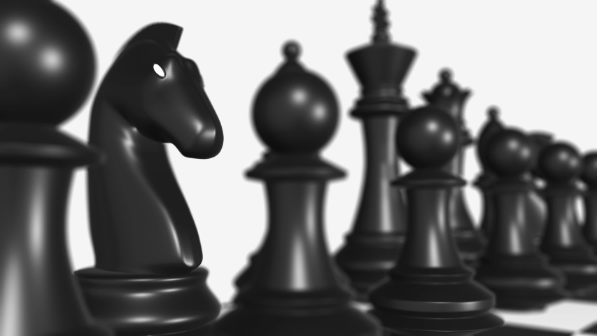 clean chess full board abstract background Stock Footage Video (100% ...