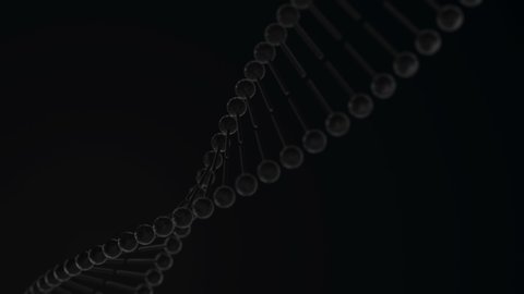 Cinematic Dna Render Abstract Background Stock Footage Video (100% ...