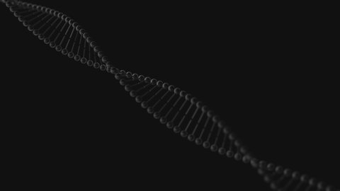Cinematic Dna Render Abstract Background Stock Footage Video (100% ...