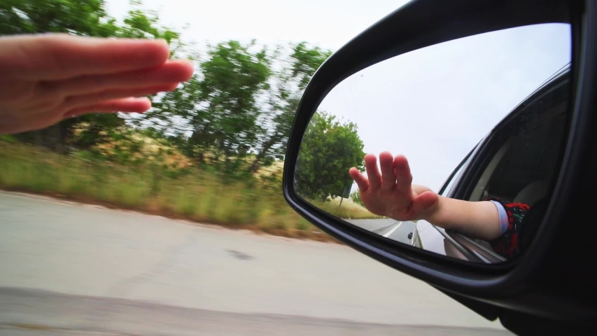 young man hand holding out car Stock Footage Video (100% Royalty-free ...