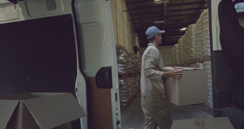 Man lift up box Stock Video Footage - 4K and HD Video Clips | Shutterstock