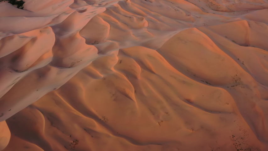 Aerial Top View On Sand Stock Footage Video (100% Royalty-free ...