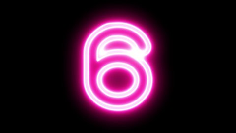 Glowing Neon Light Sphere Abstract Background Stock Footage Video (100% ...