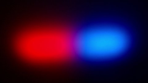 Alternating Red Blue Siren Lights On 库存影片视频（100% 免版税）1037653901 ...