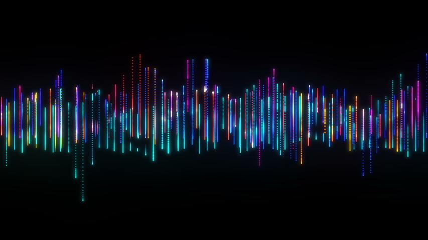 digital audio spectrum Stock Footage Video (100% Royalty-free) 2077862 ...