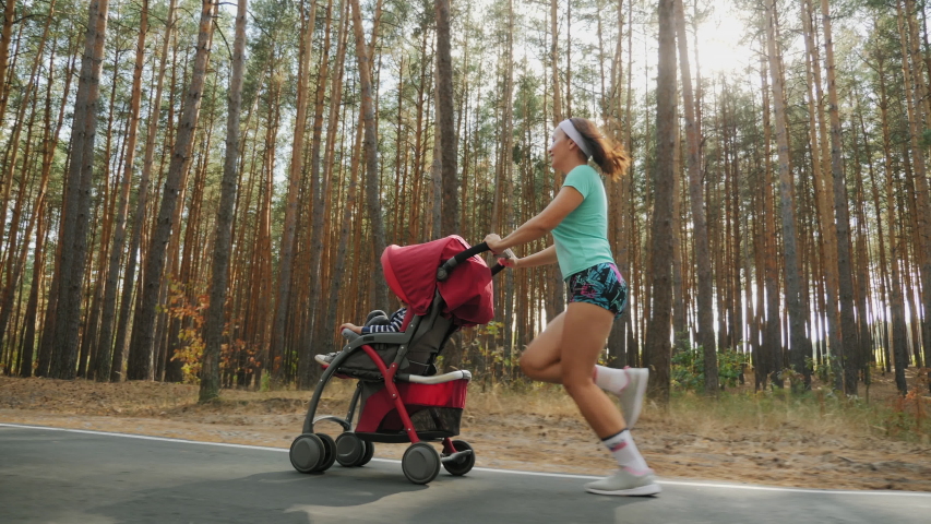 Baby stroller Stock Video Footage - 4K and HD Video Clips | Shutterstock