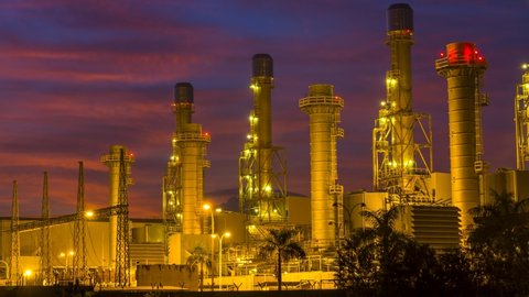 4k Timelapse Industrial Electricity High Power Stock Footage Video (100 ...