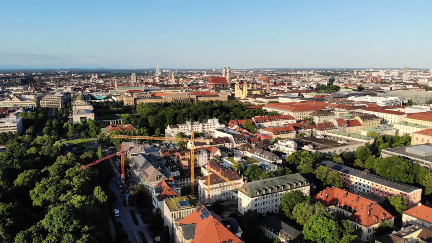 Cityscape View and sky of Munich, Germany image - Free stock photo ...