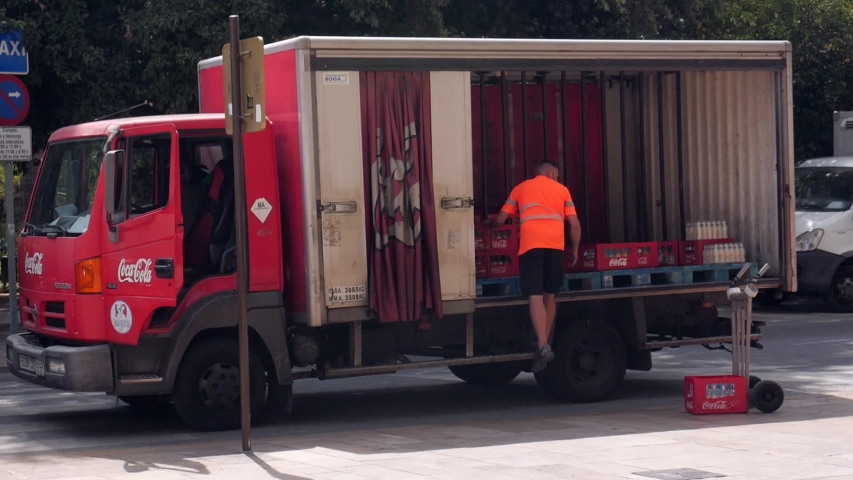 Coca cola van Stock Video Footage - 4K and HD Video Clips | Shutterstock