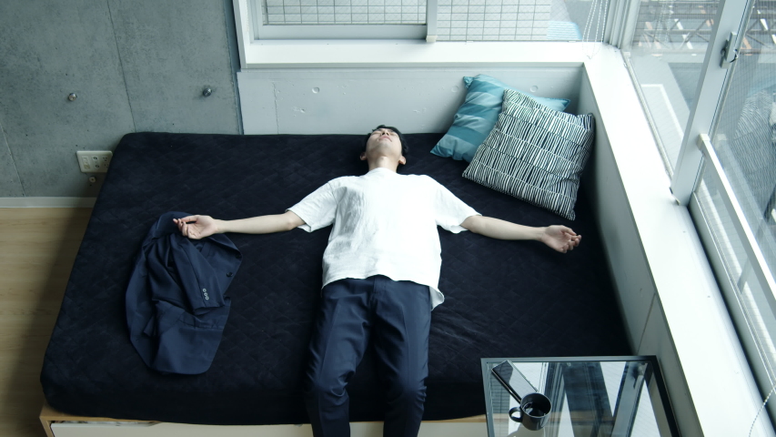 Young Asian Man Breaking Down. 스톡 동영상 비디오(100% 로열티 프리) 1037891915 ...