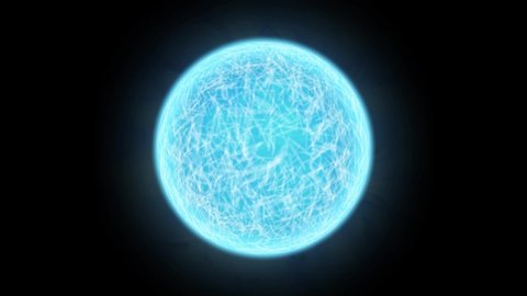 Blue Energy Ball Rasengan Naruto Motion Stock Footage Video (100% ...