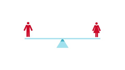leverage scale loop animation equal weight Stock Footage Video (100% ...