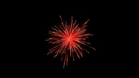 Silver Arch Red White Ring Fireworks Stock Footage Video (100% Royalty ...