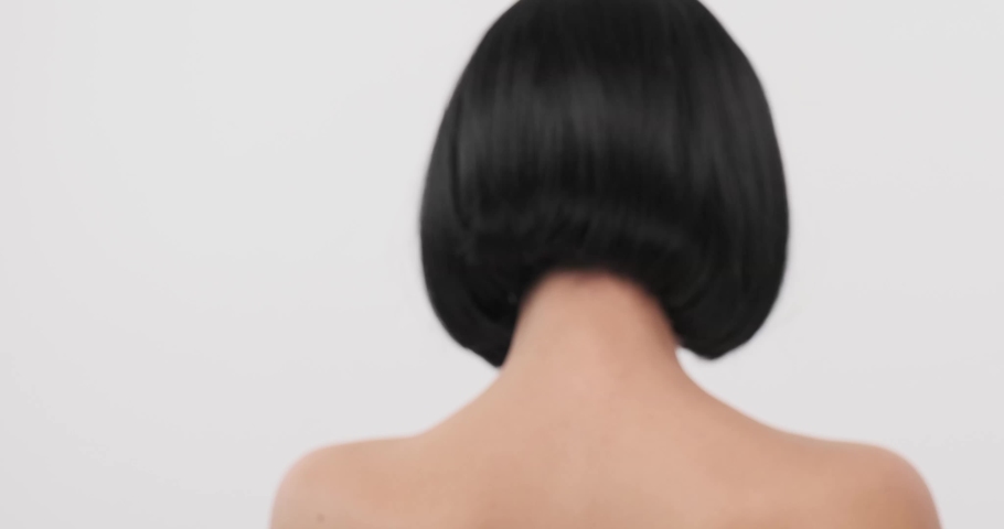 Fashion Model Turns and Looking Stock Footage Video (100% Royalty-free ...