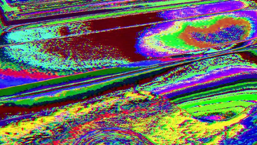 crystals vitamin b6+salicylic acid under microscope Stock Footage Video ...