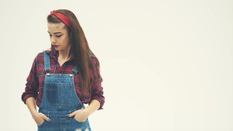 228 Standing pin up poses Stock Video Footage - 4K and HD Video Clips ...