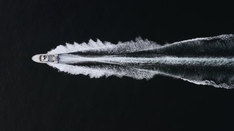Ship Wake Trail Seamless Loop Texture Stock Footage Video (100% Royalty ...