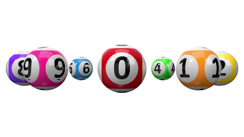 Circulary Sorted and Rotating Lotery Stock Footage Video (100% Royalty ...