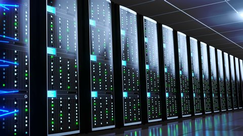 3d animation rendering - 4k server Stock Footage Video (100% Royalty ...