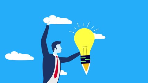 Inspiration Idea Inspire Motivate People Success Stock Vector (Royalty ...