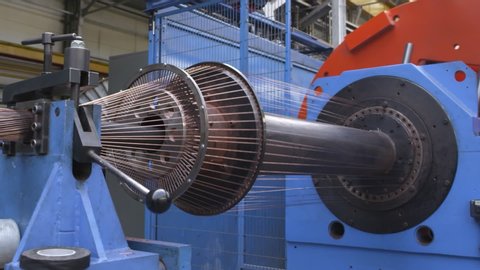 Making Metal Cable Stock Footage Video (100% Royalty-free) 1038732854 ...